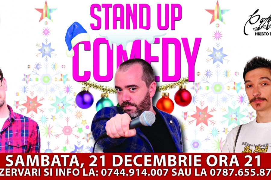 Stand-Up Comedy Sambata 21 Decembrie anti CHRISTMAS EDITION in Copper’s ...